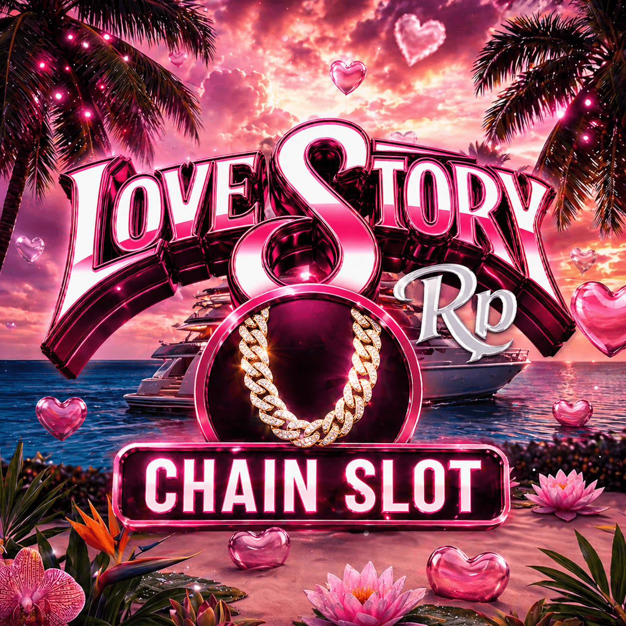 Uni Sex Chain Slot — Love Story Rp